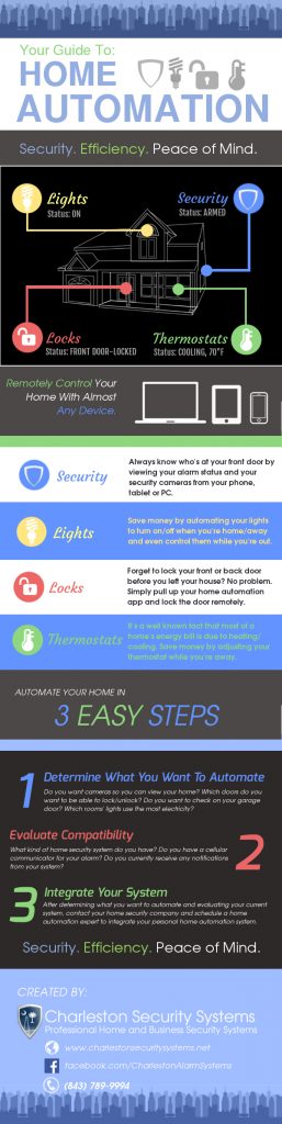 Infographic: Home Automation Systems Guide | Charleston Security Systems